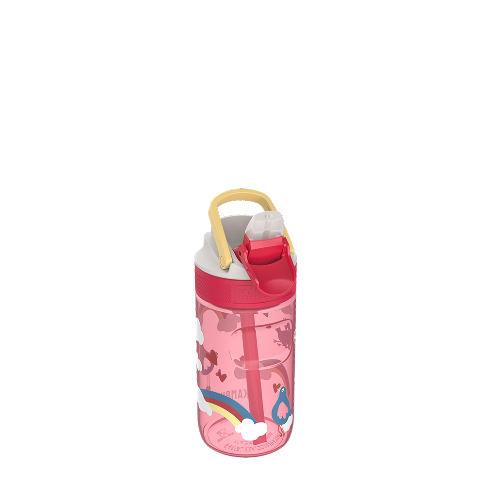 Flasche mit Strohhalm für Kinder - Lagoon - Auslaufsicher | Love Birds ...